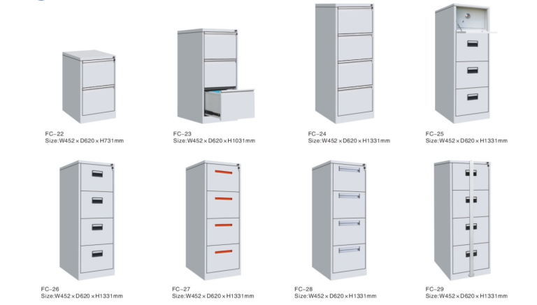 Drawer File Cabinet Sizes Guide: 2025 Standard Dimensions Chart ...