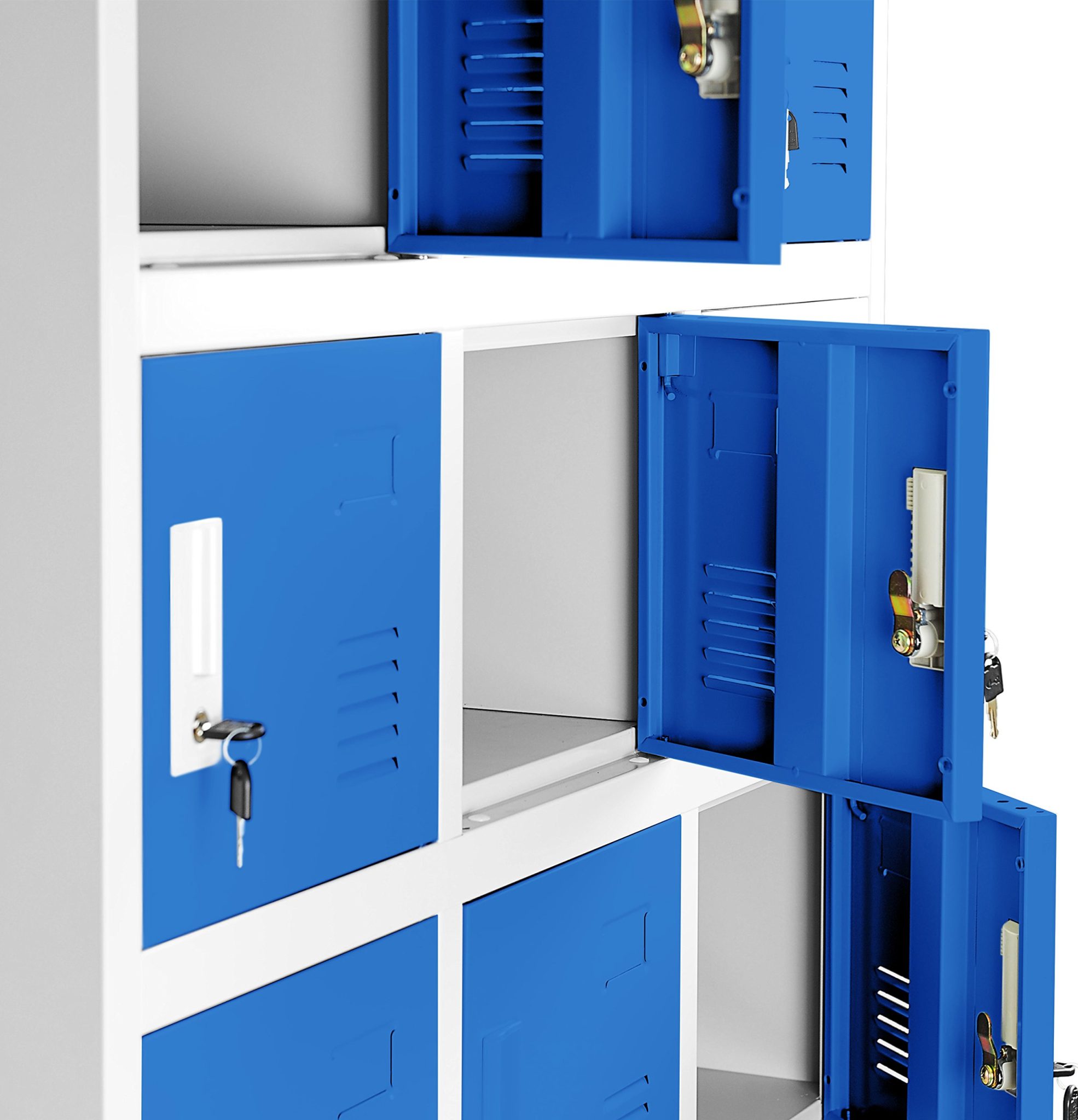 Steel Industrial Storage Lockers - Cheap Industrial Lockers for Workers ...